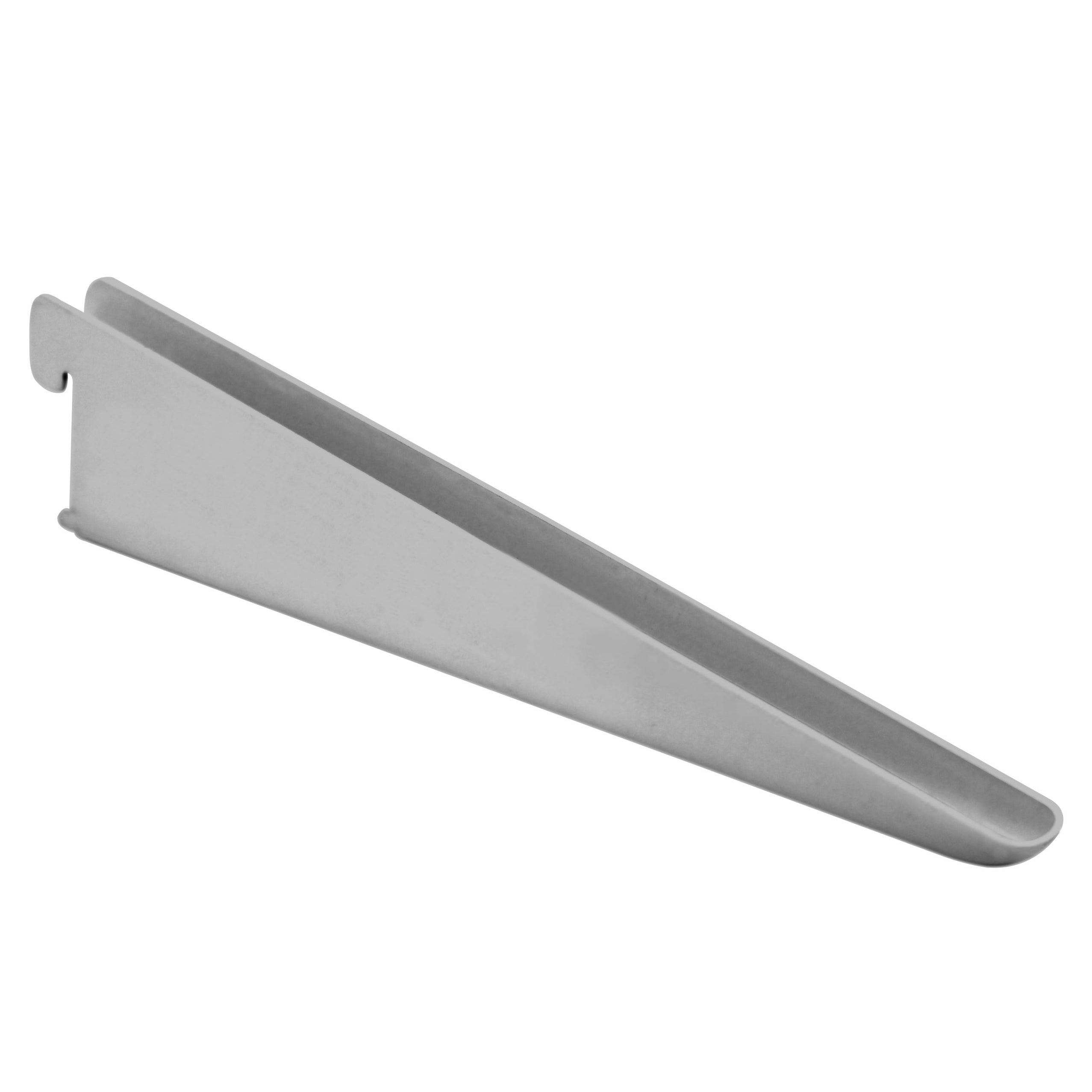 Silver Twin Slot U Bracket (10 Pack) — UK Office Furniture