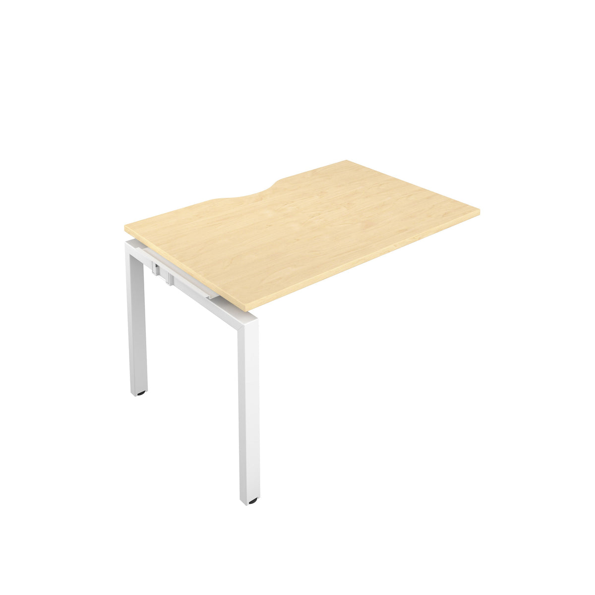 Telescopic Sliding 1 Person Maple Bench Extension With Cut Out — UK ...
