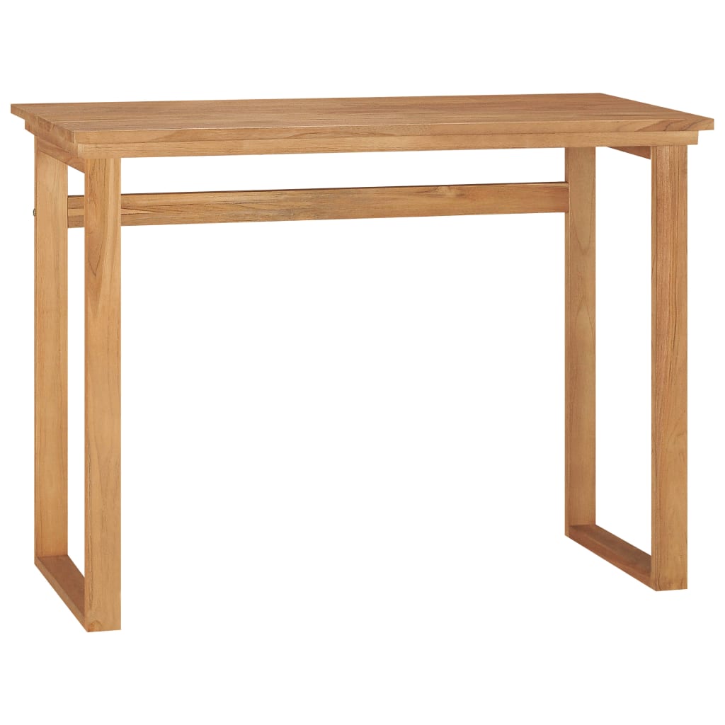 Desk 100x45x75 cm Solid Teak Wood — UK Office Furniture