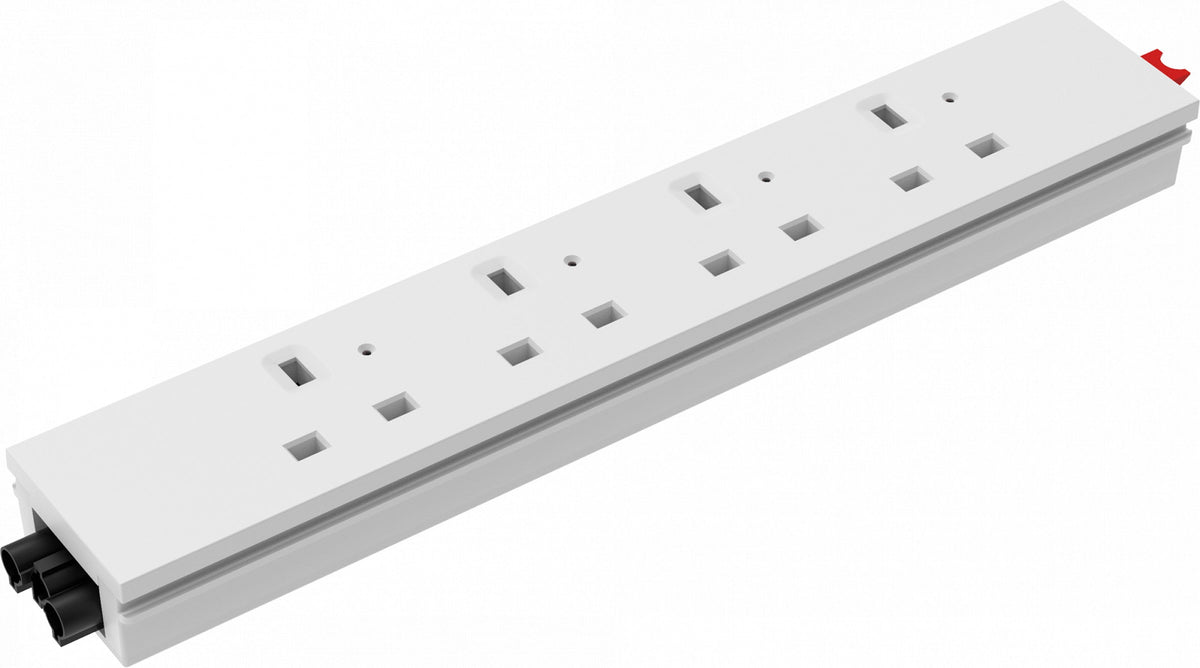 4 Socket Power Module with Individual Resets And GST18 Input/Output ...