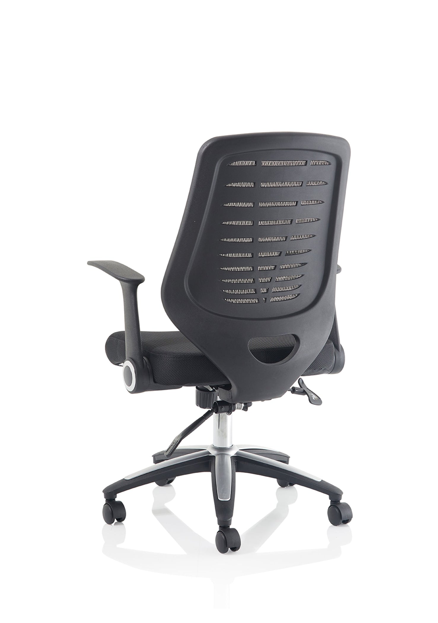 Relay Medium Mesh Back Task Operator Office Chair with Arms — UK Office ...