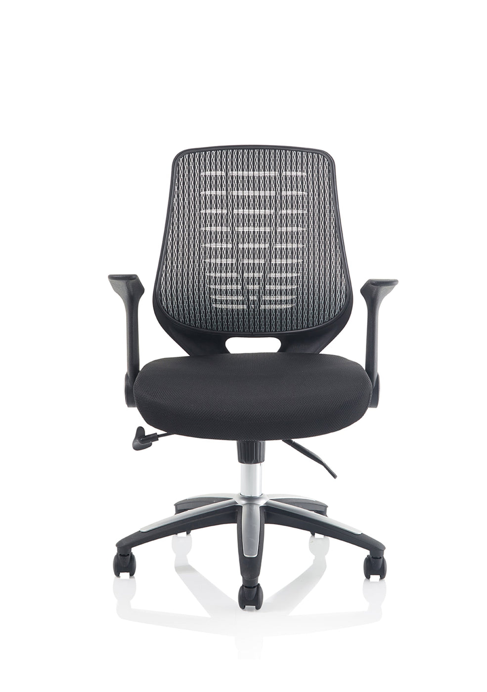 Relay Medium Mesh Back Task Operator Office Chair with Arms — UK Office ...