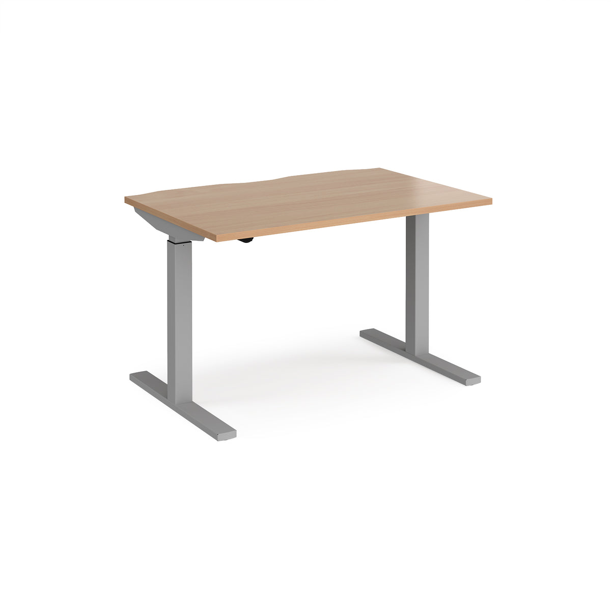 Elev8 Mono straight sit-stand desk 800mm deep — UK Office Furniture