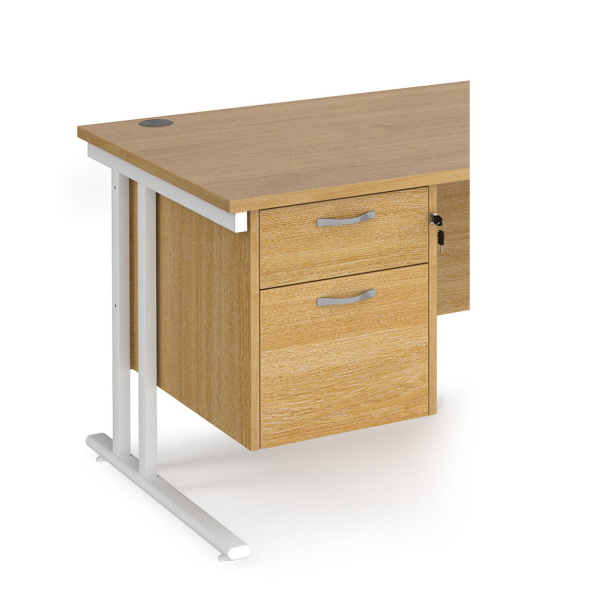 Maestro 25 - 2 Drawer Fixed Pedestal — UK Office Furniture